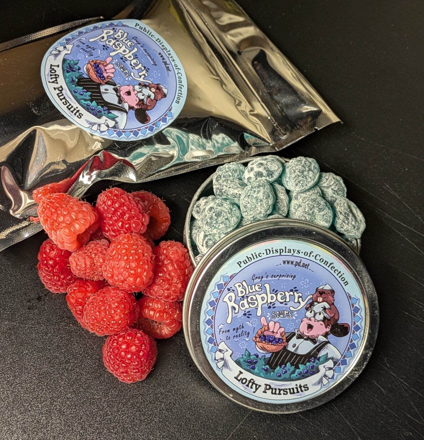 Blue Raspberry 12 oz. Big Boy Bag – Lofty Pursuits